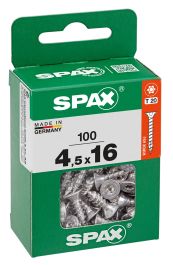 Puuruuvi Spax 4,5 x 16 mm 100 kpl | bauhaus.fi