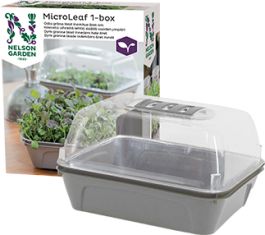 Pienoiskasvihuone Microleaf 1-box | bauhaus.fi