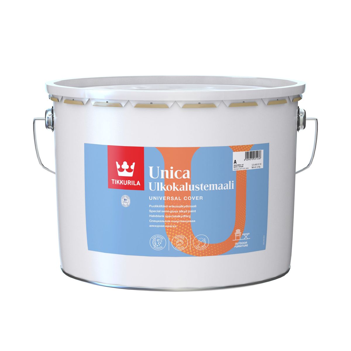Ulkokalustemaali Tikkurila Unica | bauhaus.fi