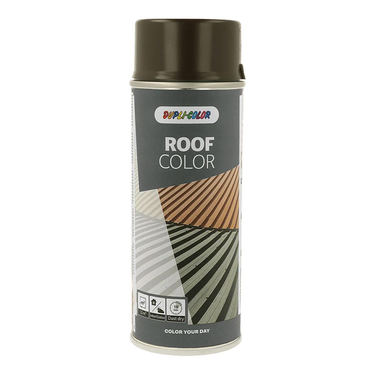 Spraymaali Dupli-Color Roof Color RR33 musta 400 ml | bauhaus.fi