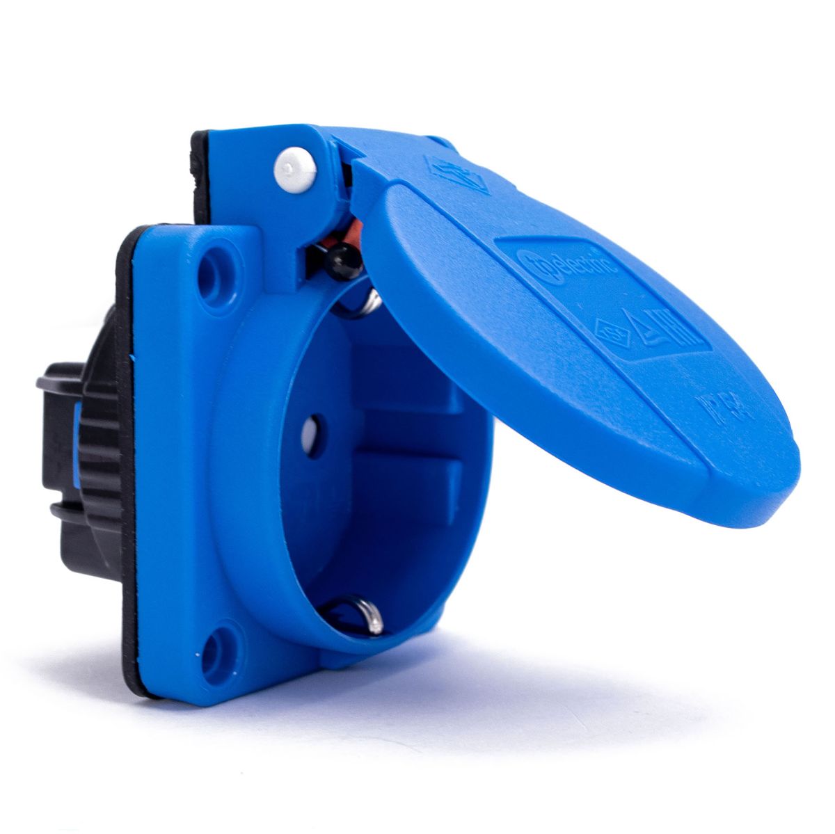 Sähköauton latauspistorasia Harju Super Schuko uppoasennus IP54 ...