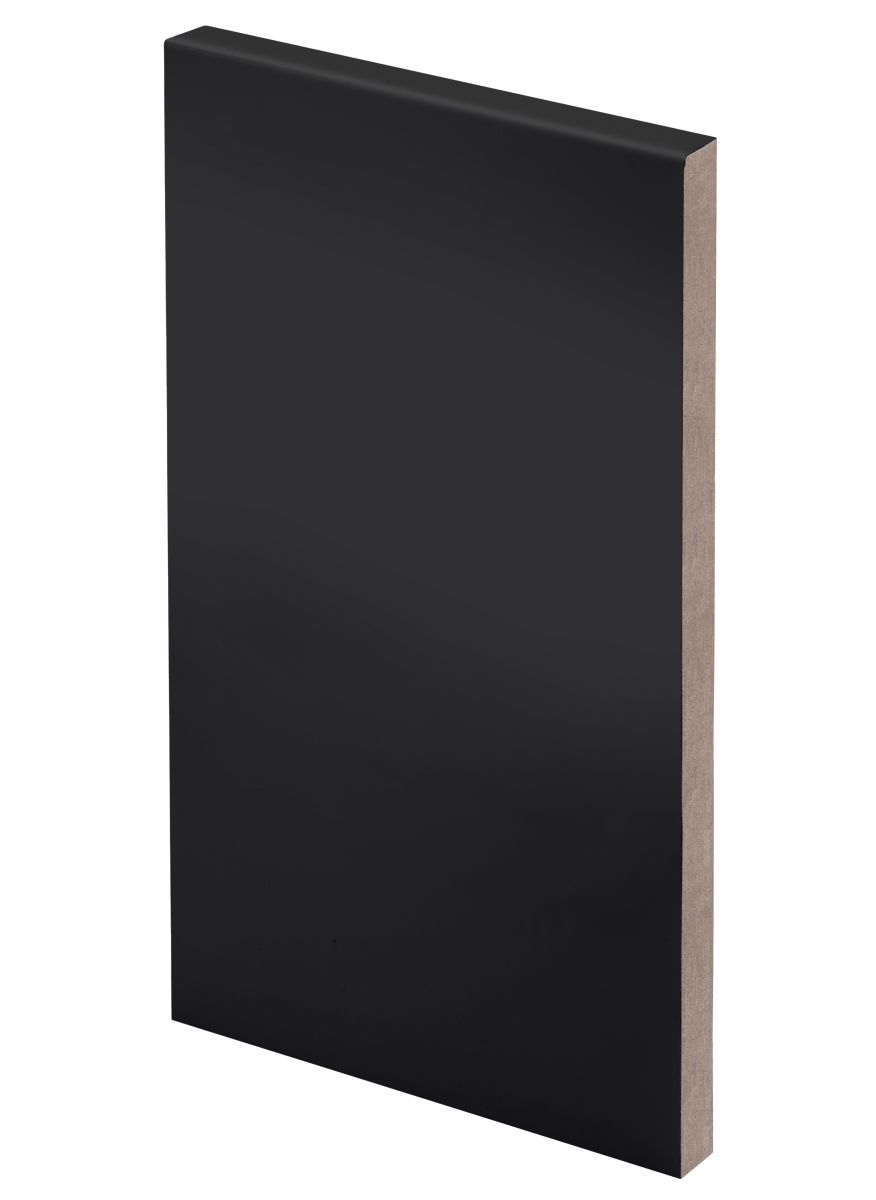 3 kpl Smyygilista Maler SH MDF Mel Musta 12 x 250 x 2400 mm | bauhaus.fi