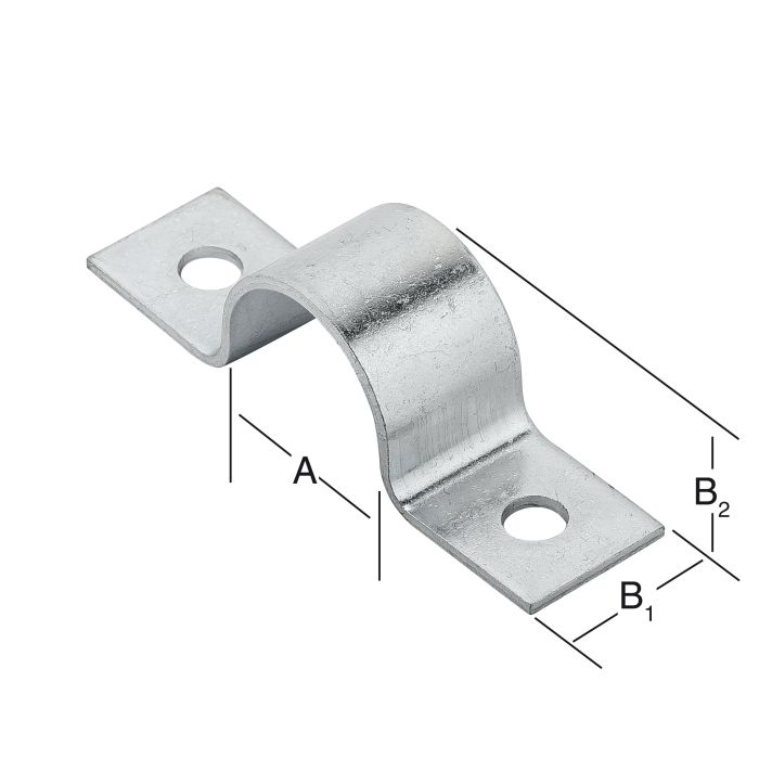 Putkenkiinnitin 3/4" putkelle sinkitty | bauhaus.fi
