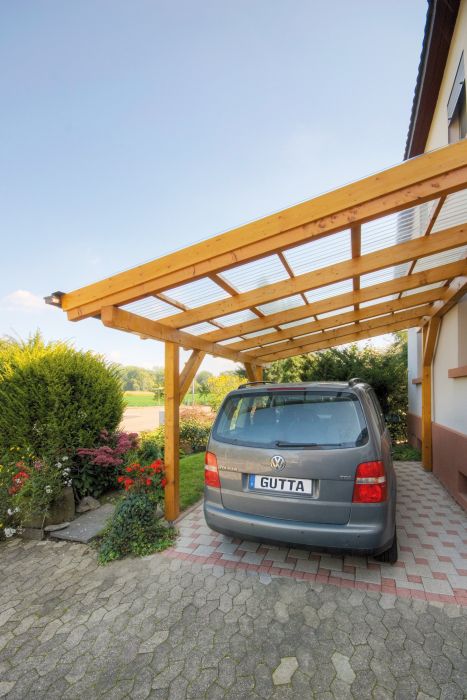 Valokate Gutta PC makro sinus-profiili kirkas 0,8 x 1045 x 3000 mm ...