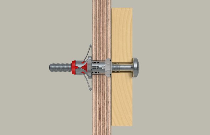 Levyankkuri Fischer Duo HM 4 x 55 S TX K NV 4 kpl | bauhaus.fi