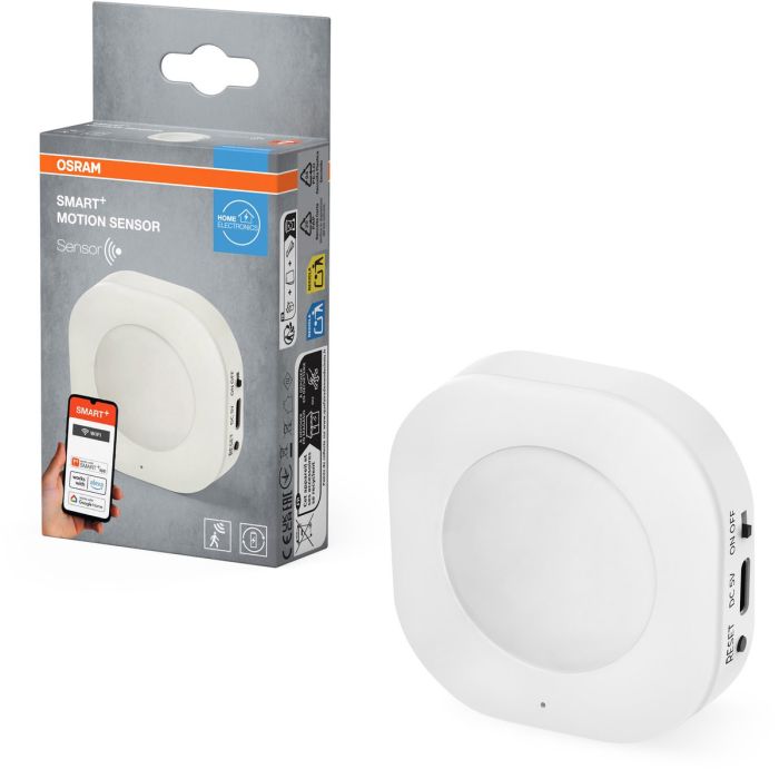 Liiketunnistin Osram Smart+ WiFi Motion Sensor valkoinen 6 x 6 cm ...